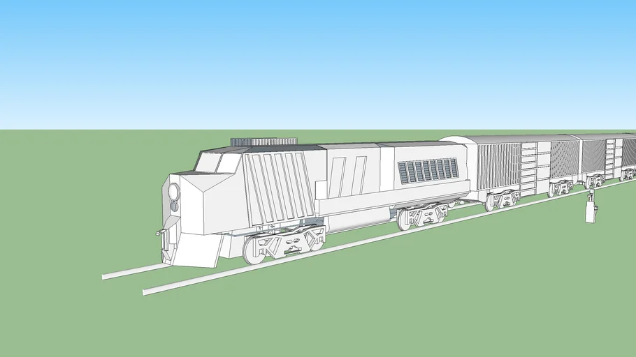 Freight Train | 3D Warehouse