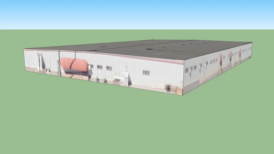 Building 3333. Tinker AFB, OK, USA | 3D Warehouse
