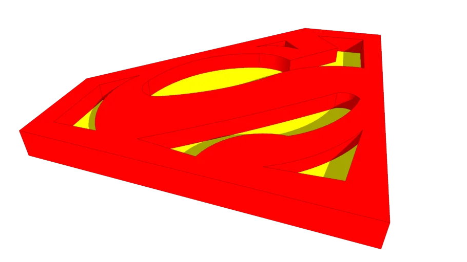 superman logo | 3D Warehouse