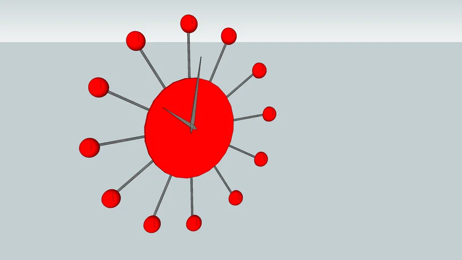 Funky Clock | 3D Warehouse