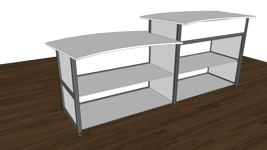 RAD Series - Cash Wrap | 3D Warehouse