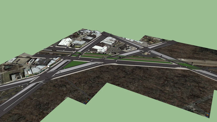 Underpass Plan Caldwell/Lehigh/Devon/Metra | 3D Warehouse