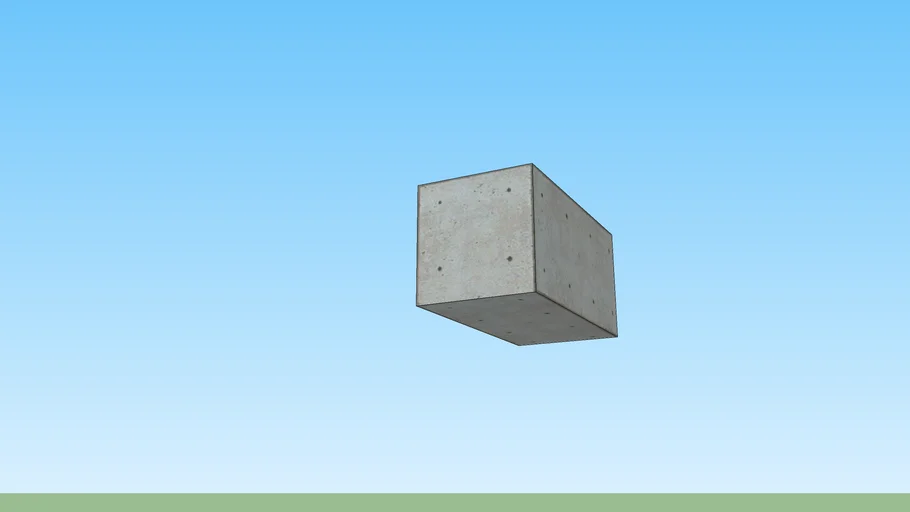 Concrete Block | 3D Warehouse