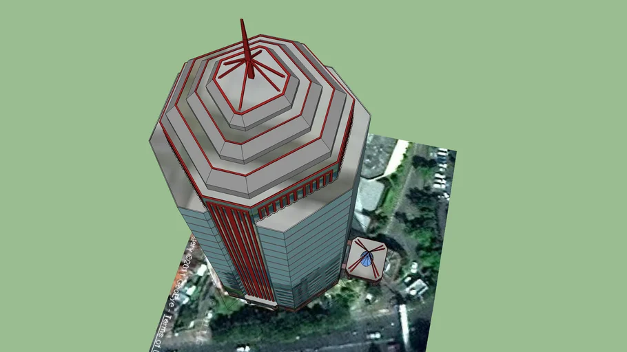 Plaza BRI Tower Surabaya | 3D Warehouse
