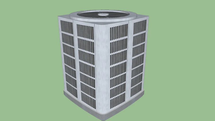 Central Air Conditioning Unit | 3D Warehouse