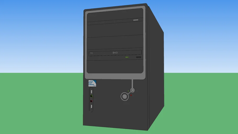 Simple low-poly PC | 3D Warehouse