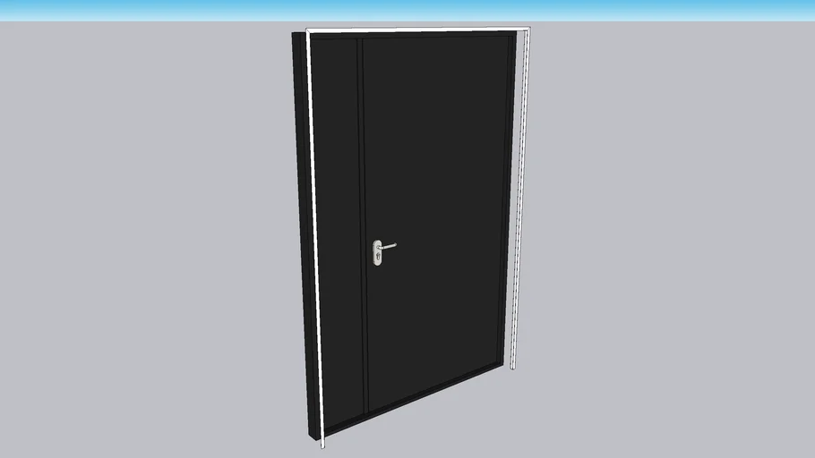 One-side door - дверь с одной стороны | 3D Warehouse