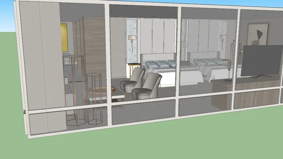 Bedroom 01 | 3D Warehouse