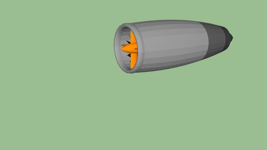 Simple Jet Engine | 3D Warehouse