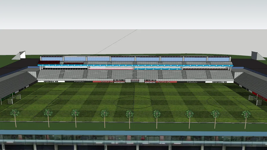 A simple stadium not finished | 3D Warehouse
