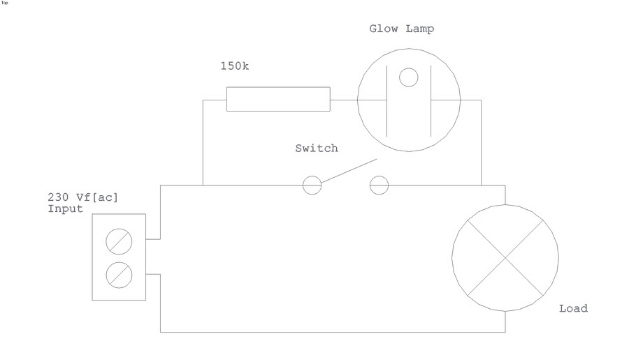 Glow-light switch | 3D Warehouse