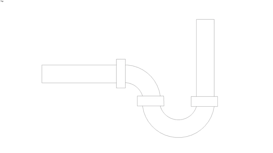 Residential P Trap | 3D Warehouse