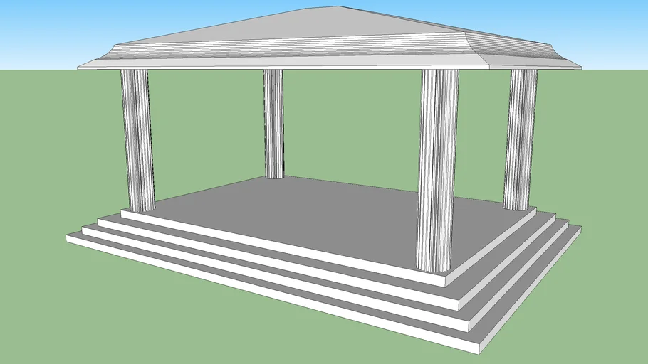 Simple 3D Memorial | 3D Warehouse