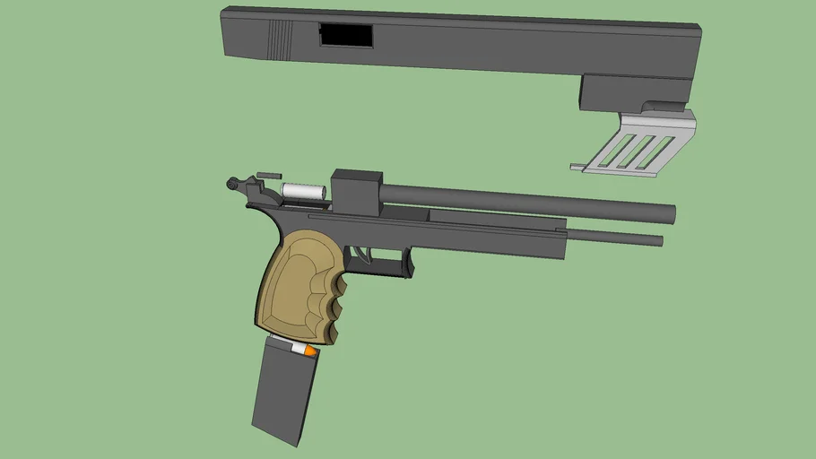 CUSTOM PISTOL IN PROGRESS | 3D Warehouse
