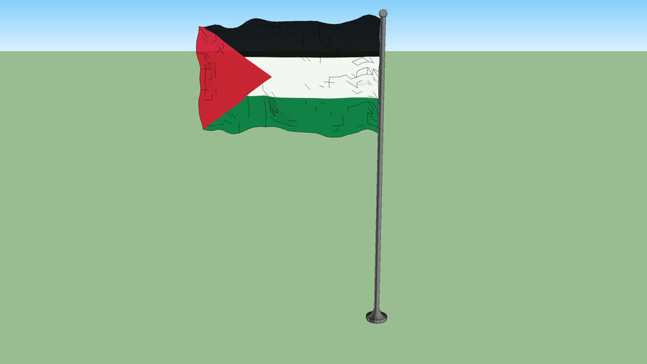 Flag of the Arab Federation | 3D Warehouse