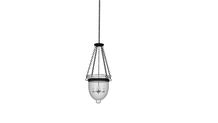 Jvi Bell Jar Ceiling Light Bell Jar Semi Flush Ceiling Discount Light