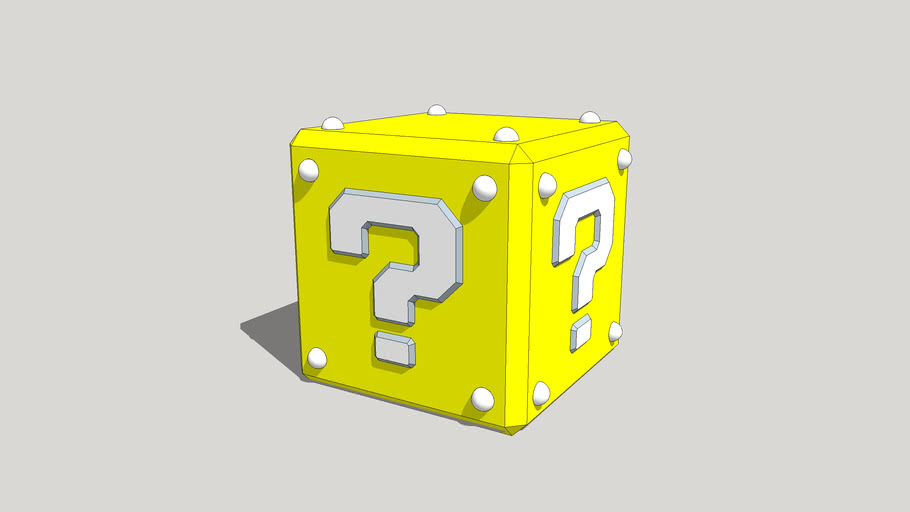 Super Mario Mystery Box | 3D Warehouse