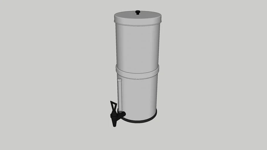 Berkey Water Filter | 3D Warehouse