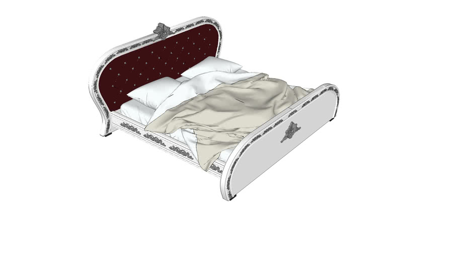 classic bed | 3D Warehouse