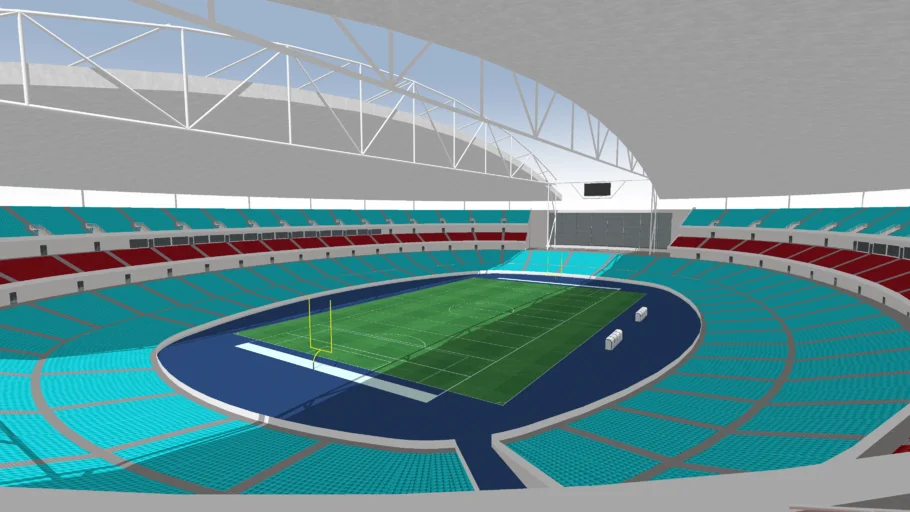 University of Detroit, Gulfette Stadium | 3D Warehouse