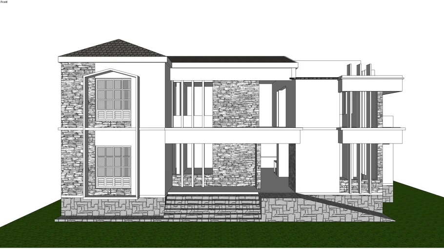 Villa Plan | 3D Warehouse