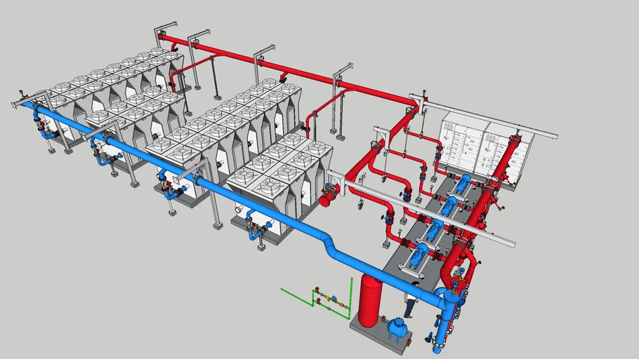 Chiller Plant D13 Rev.0 | 3D Warehouse