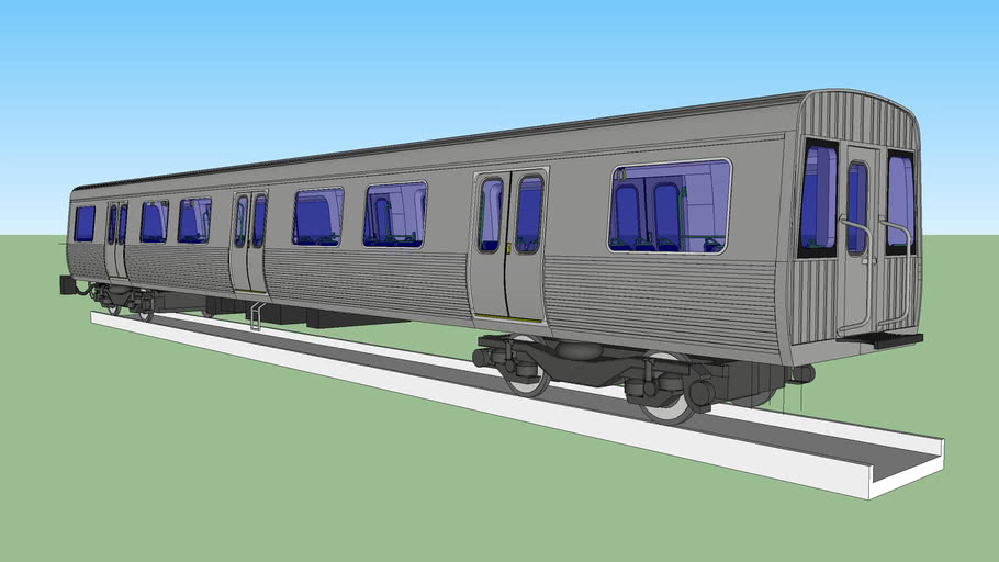 Alstom Comeng Train Middle | 3D Warehouse
