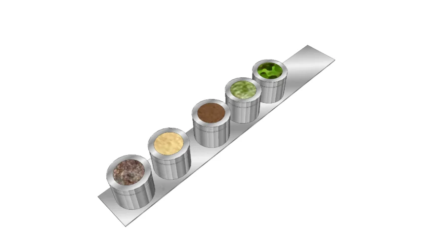 Magnetic Spice Rack | 3D Warehouse