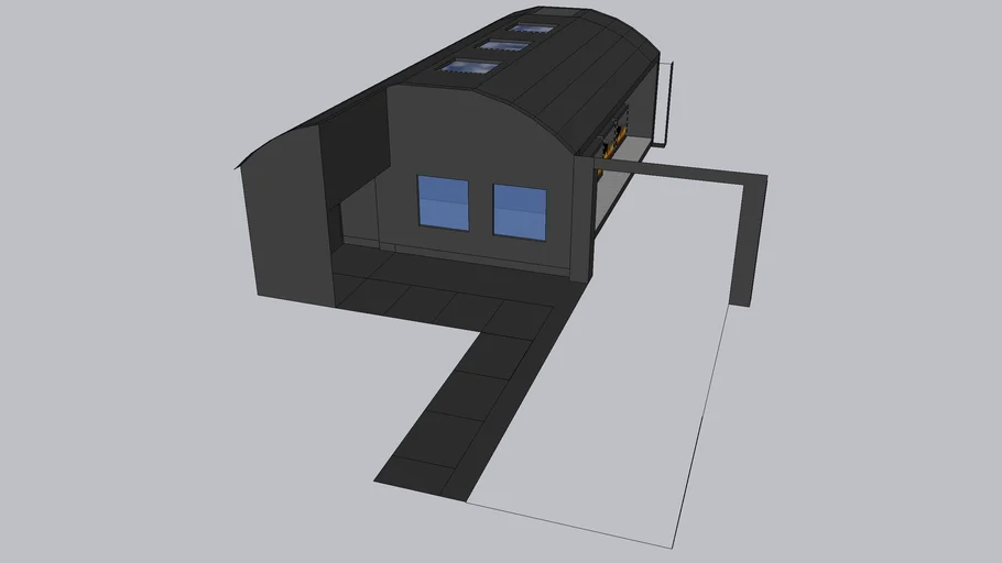 CREMATION ROOM IN SQUID GAME | 3D Warehouse