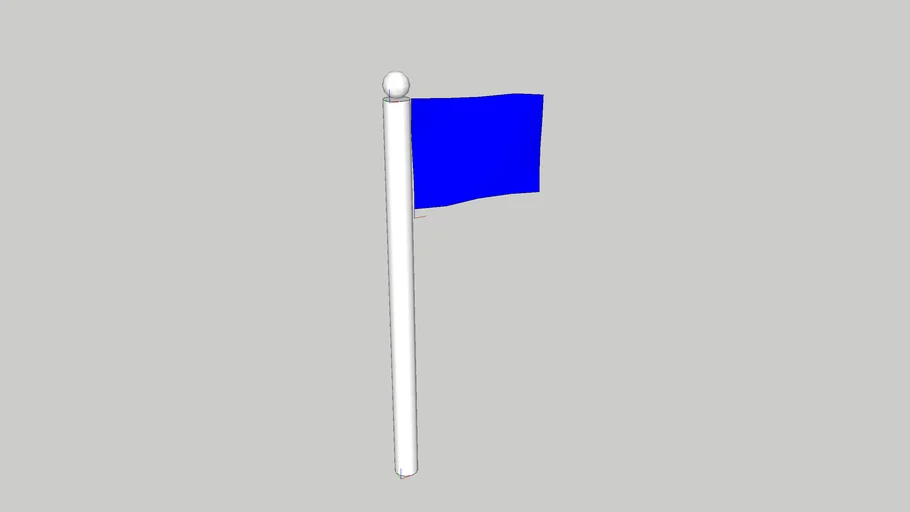 flag pole | 3D Warehouse