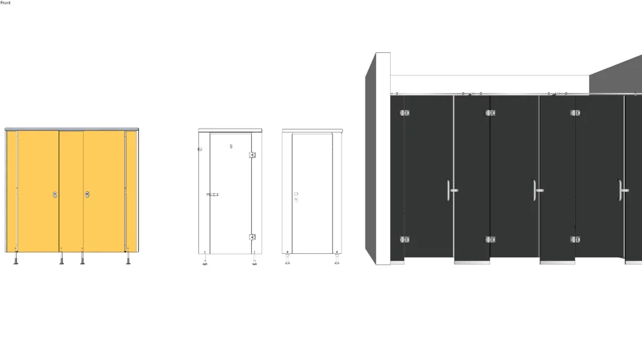 Cubicle 큐비클 | 3D Warehouse