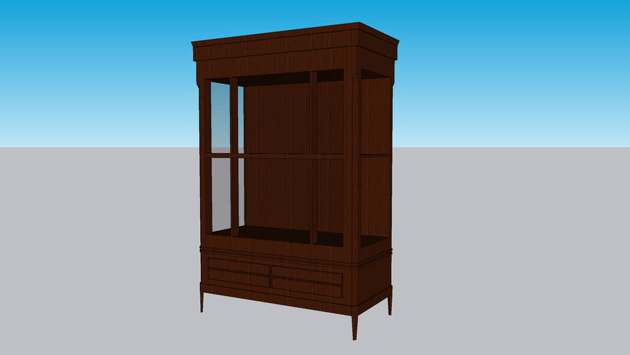 Dining Room Showcase Cabinet | 3D Warehouse