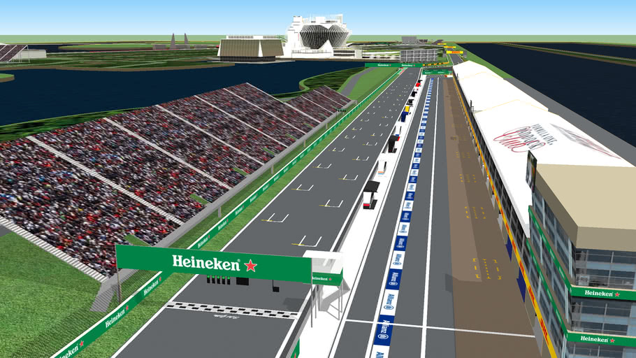 Circuit Gilles Villeneuve, Montreal - Formula 1 Canadian Grand-Prix ...