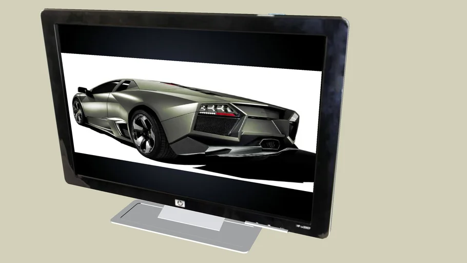 Hewlett Packard w2007 monitor | 3D Warehouse