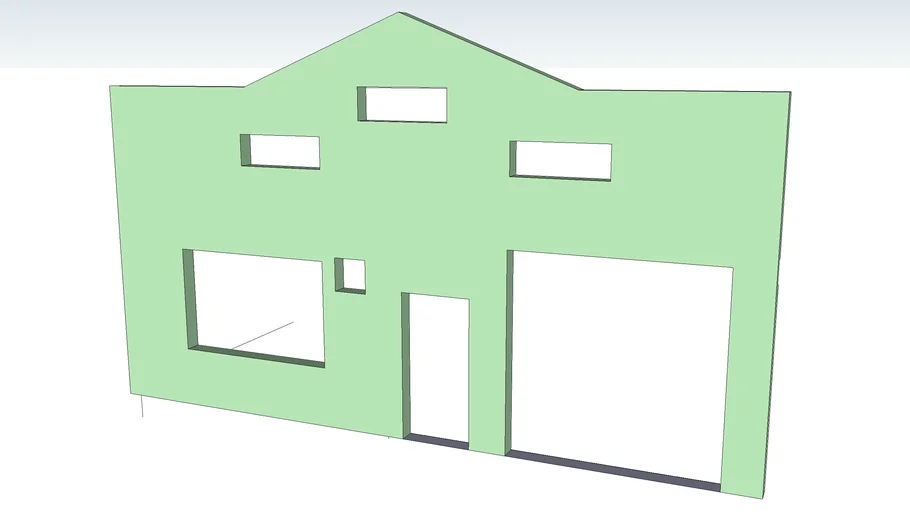 Warehouse frontage | 3D Warehouse