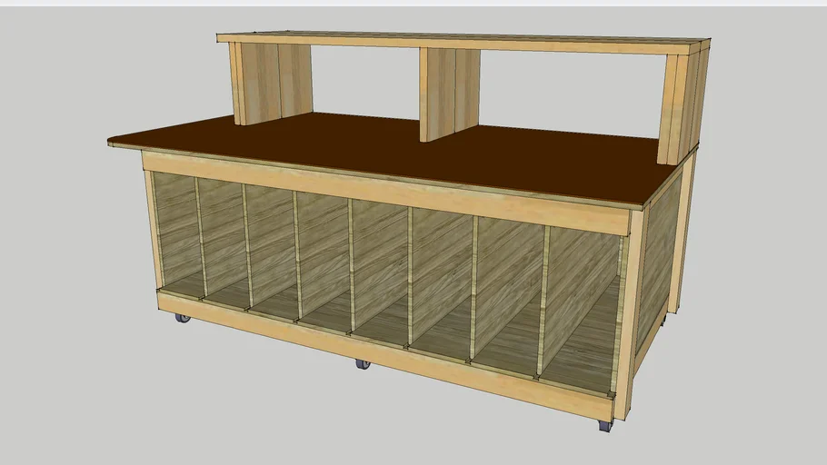 Warehouse Receiving Desk | 3D Warehouse