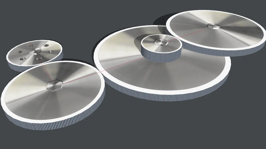 COMPOUND GEAR TRAINS DYNAMIC COMPONENTS | 3D Warehouse