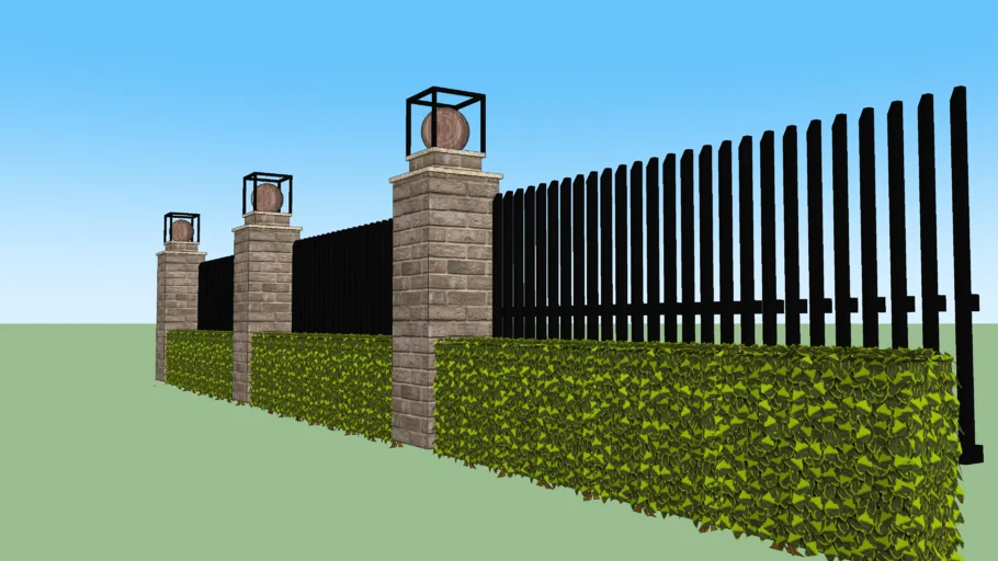 COMPOUND WALL | 3D Warehouse