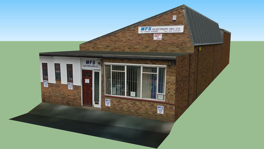 MFS Electroplating, Huntingdon, Building 4 of 6 | 3D Warehouse