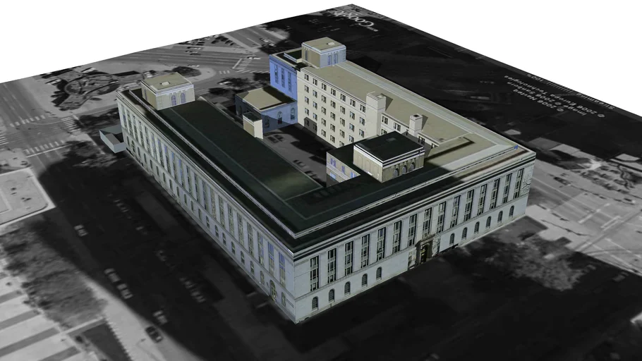 Federal Building US Custom House | 3D Warehouse