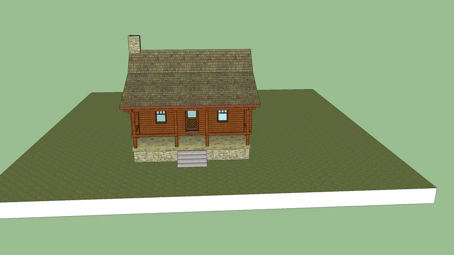 log cabin | 3D Warehouse