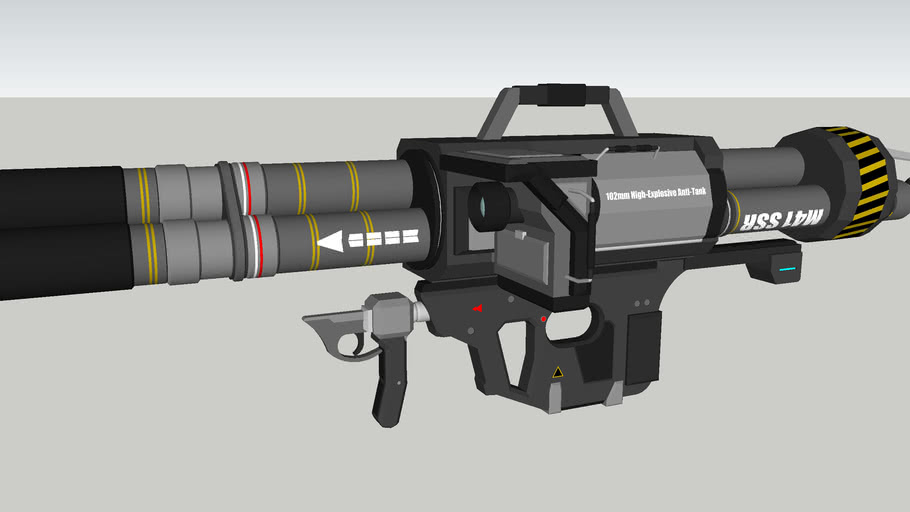 Halo 3 Rocket Launcher Custom | 3D Warehouse