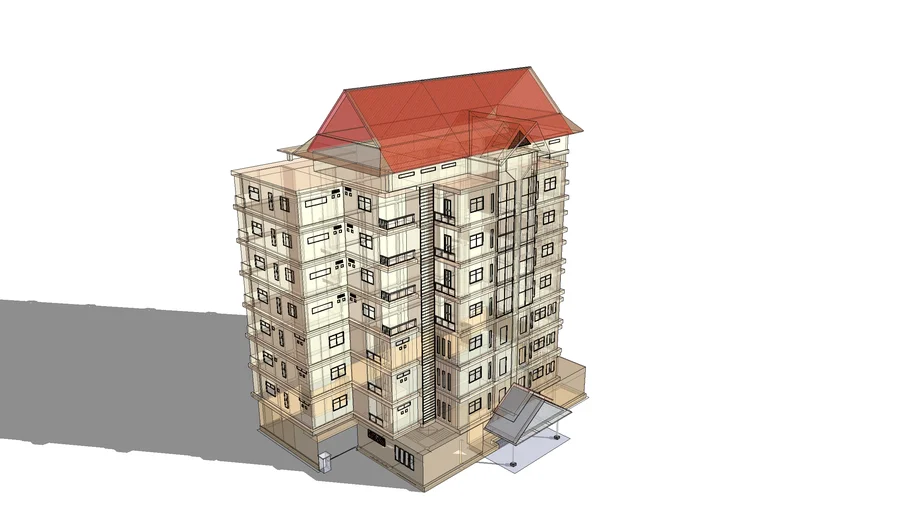 Condo Khmer Style | 3D Warehouse