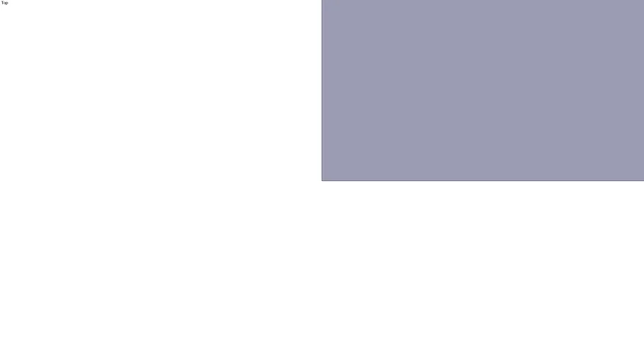 Light alloy square angle base - 410 x 270 x 450 mm | 3D Warehouse