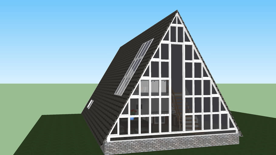 triangle house | 3D Warehouse