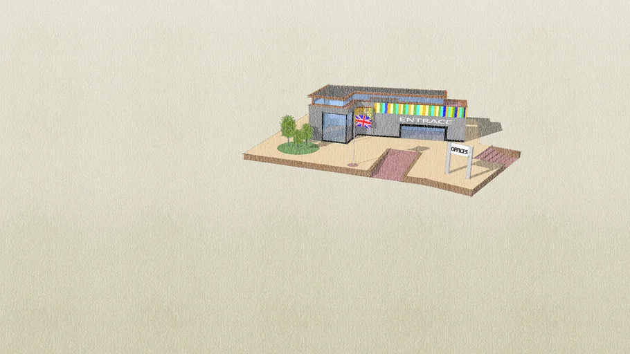 industrial building | 3D Warehouse