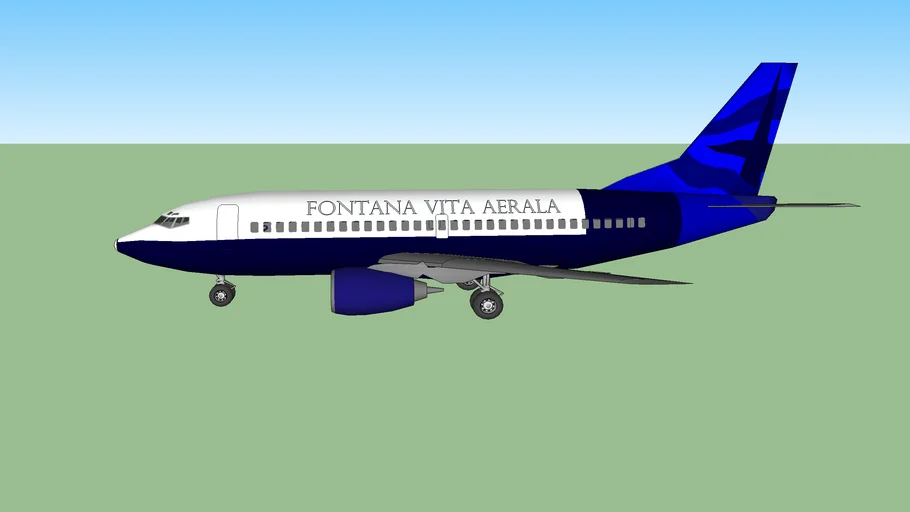 FVA: Fontana Vita Aerala (Fontana Vita Airlines) Boeing 737 | 3D Warehouse
