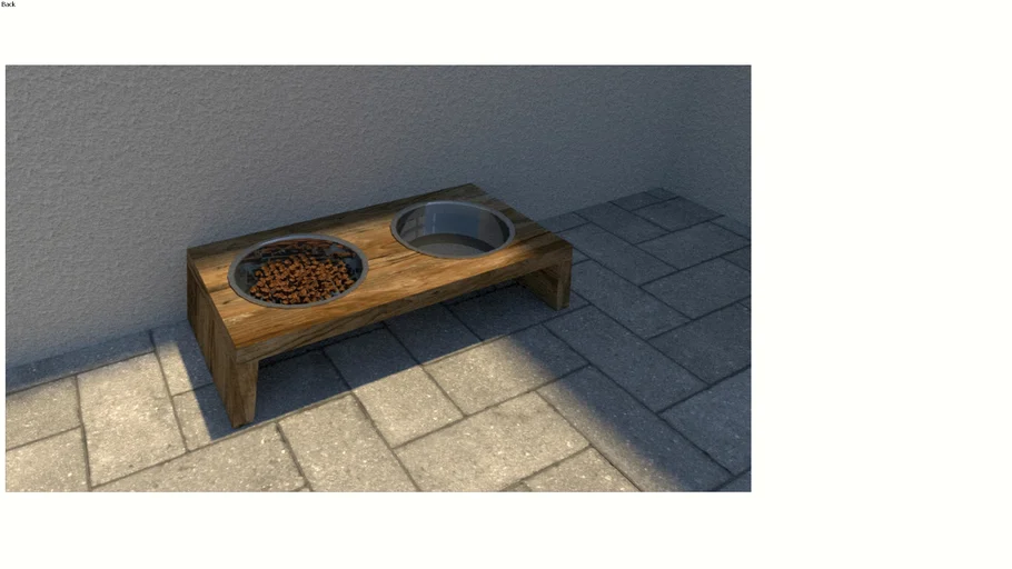 Comedouro Pet | 3D Warehouse