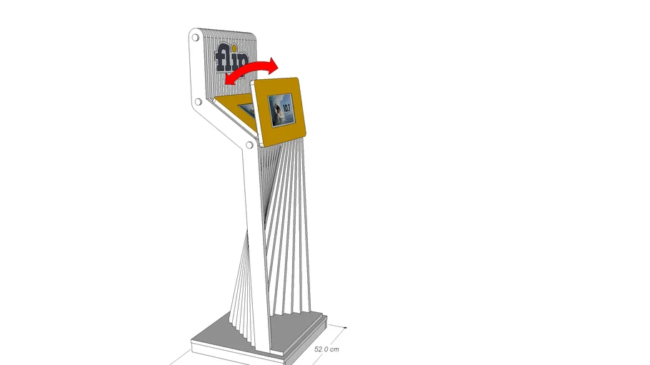 FLIP display design | 3D Warehouse