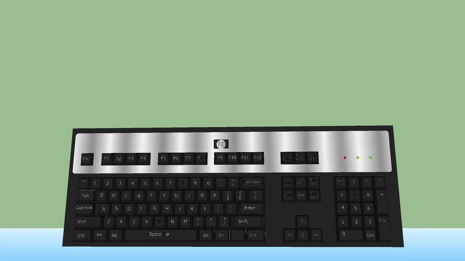 HP PC Keyboard | 3D Warehouse